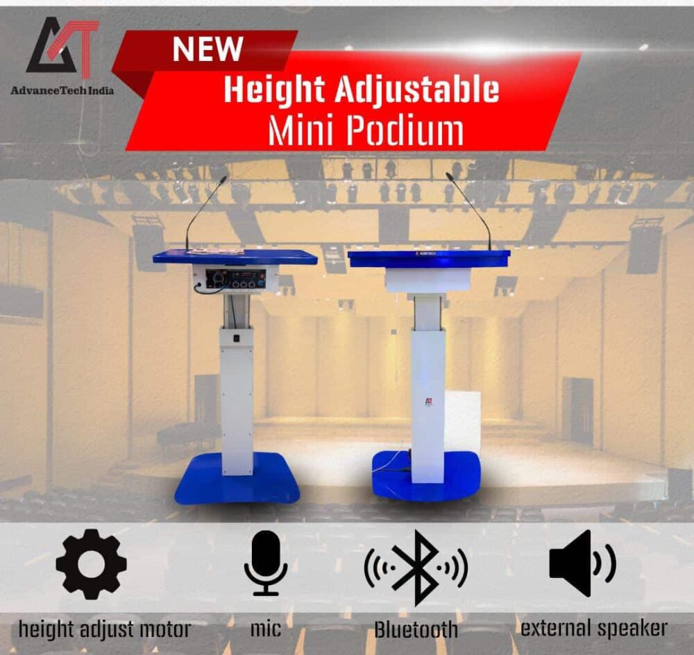 Smart Podiums | Digital & Audio Podiums by AdvanceTech India